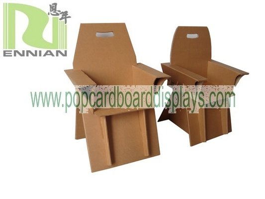 China DIY Chairs Corrugated Cardboard Furniture Easy Make Paper Toys Animals ENCF032 supplier