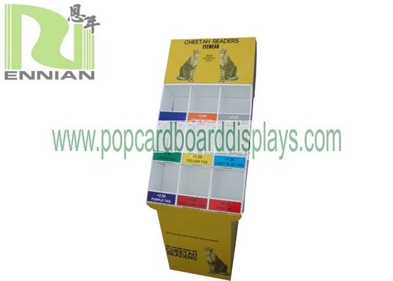 Eyewear Cardboard Display For Promotion POP Cardboard Display Racks Supermarket Shelf ENCB031 supplier
