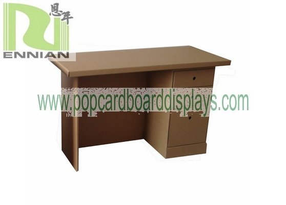 Corrugated Cardboard Furniture Kids Table Self Drawing Paper Toy Animals Cardboard Bed Furniture ENCF038 supplier
