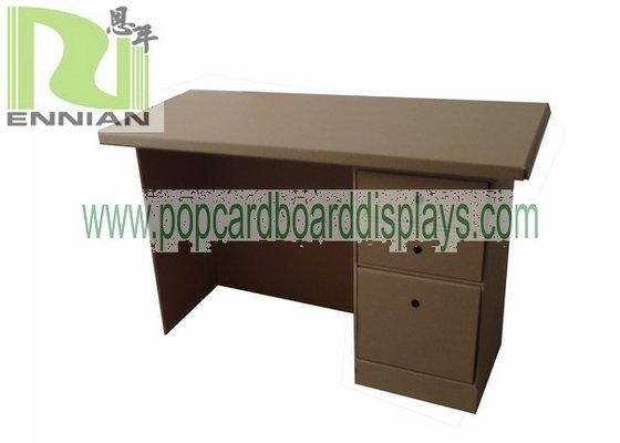 Corrugated Cardboard Furniture Kids Table Self Drawing Paper Toy Animals Cardboard Bed Furniture ENCF038 supplier