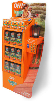 Customized Foldable Alcohol Floor Display Stands For Champagne Shows supplier