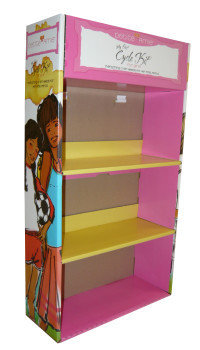 Power Wing Display Sidekick Displays Pop Wall-Mounted Sidekick Cardboard Display supplier