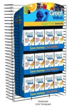Power Wing Display Sidekick Displays Pop Wall-Mounted Sidekick Cardboard Display supplier