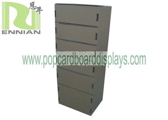 POP Cardboard Shelf Corrugated Cardboard Furniture For Stationery Custom Paper Furniture ENCF043 supplier