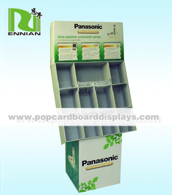 Professional Fold Down Custom Cardboard Counter Display For Lamp Bulbs supplier