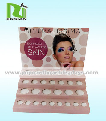 Pop BB Cream Cardboard Counter Displays Skincare Oil Counter Top Display supplier