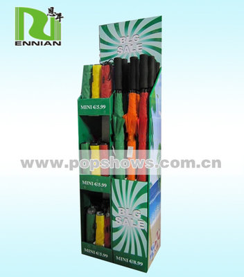 Fashional Cardboard Counter Displays Pro Umbrella Cardboard Display Shelves supplier