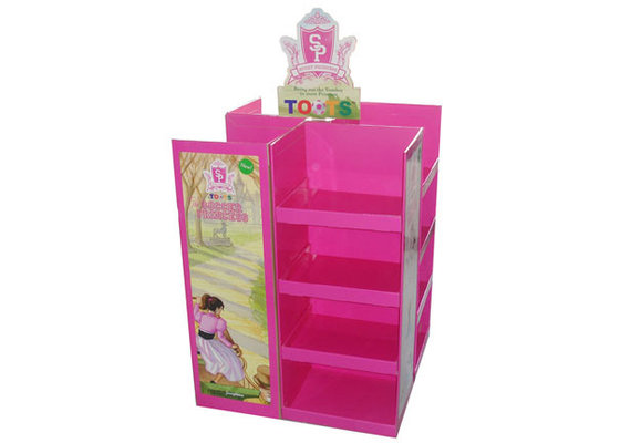 Advertising All Sides Cardboard Display Stand Pallet In Supermarket supplier