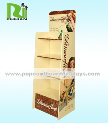 Retail Customize Pop Cardboard Floor Displays For Cup , Easily Assemble supplier