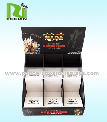 Customized Graphic CDU Cardboard Counter Display Unit For Bottoles supplier