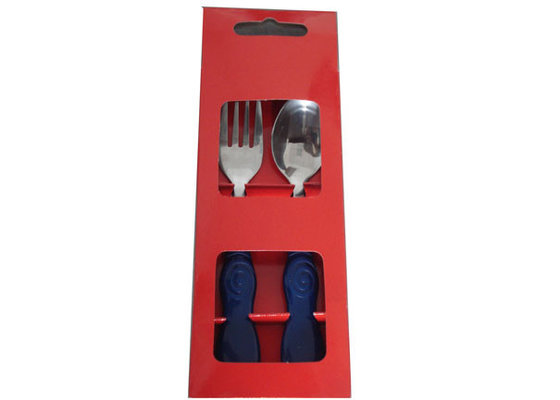 Supermarket Cardboard Box Package for Utensils , Purple Blue Red supplier