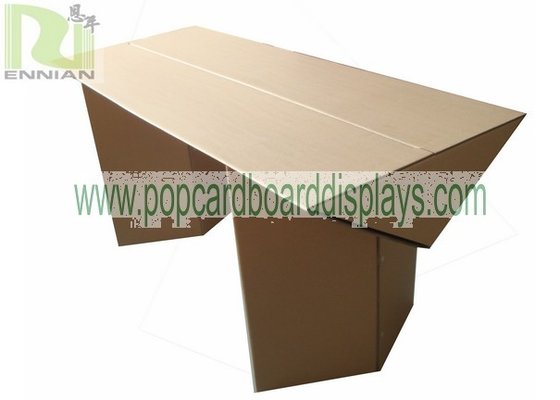 Cardboard Table For DJ ,Pop Corrugated Cardboard Furniture for adult supplier
