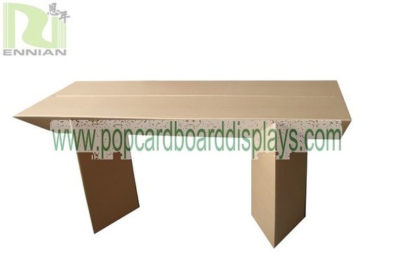 Cardboard Table For DJ ,Pop Corrugated Cardboard Furniture for adult supplier