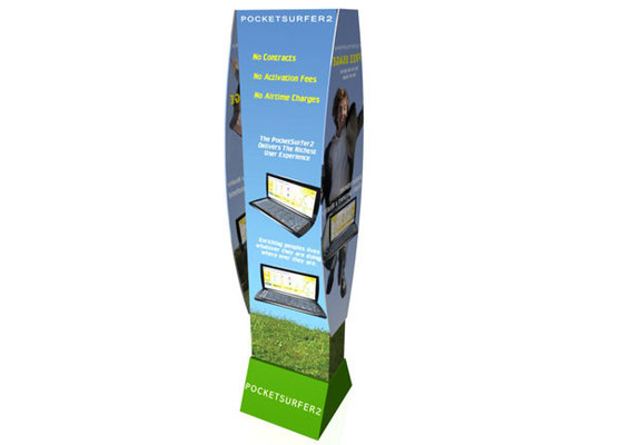Advertiting Standee Display Corrugated Cardboard Retail Display Fashion supplier