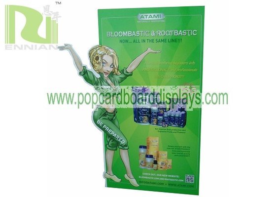 Advertiting Standee Display Corrugated Cardboard Retail Display Fashion supplier