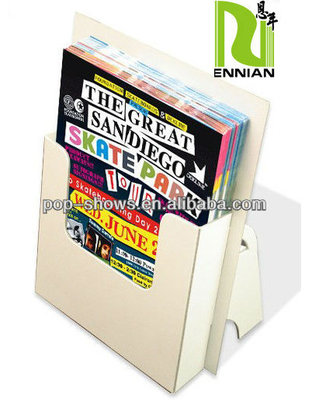 Small Cardboard Counter Displays Rack / Creative Countertop Cd Display supplier