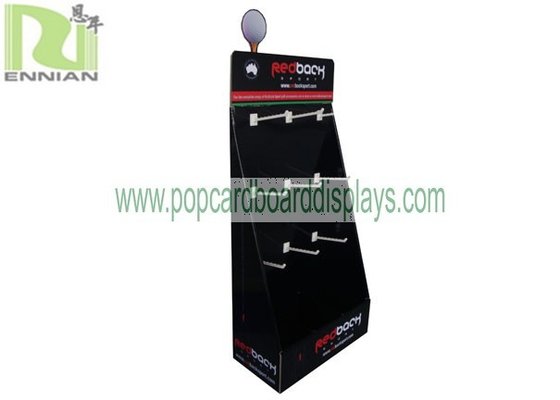 Paper Material Hook Display Stands Point Of Sale Counter Display For Brushes supplier