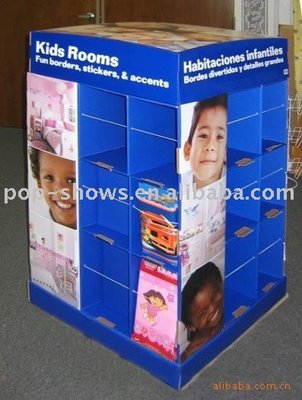 Fashionable Good Shape Cardboard Merchandising Displays For Kids Toy supplier