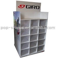 Advertising Supermarket Pallet cardboard pos display stands For clothes supplier