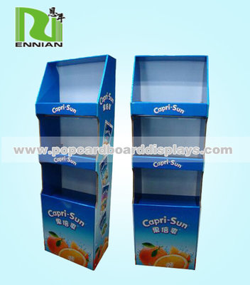 Retail cardboard display shelf / Snack portable display stand assemble supplier