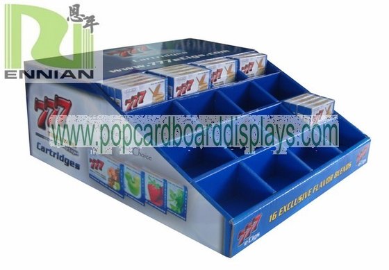 Customized Single sided Cardboard Counter Displays For Battery supplier