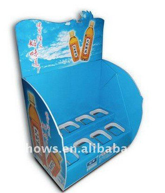Special Custom cardboard pop displays Advertising cardboard display racks For Beer supplier