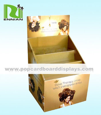 Blue Accepted Custom Logo Bulb Cardboard Counter Displays Easy To Assemble supplier