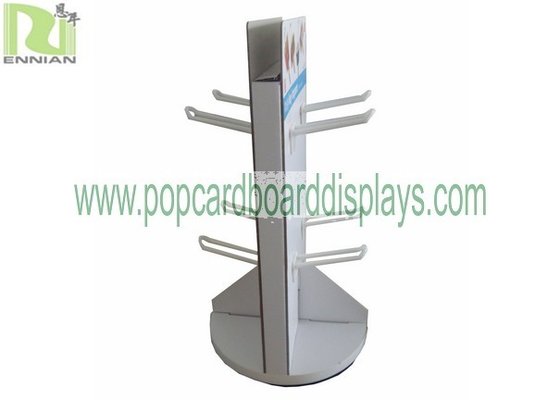 Cardboard Spinner Display Racks, CDU FSDU With Turn Plate Plastic Hooks supplier