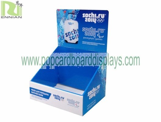 Retail Display Stand Cardboard Counter Displays Of Sale Storage Box ENCD082 supplier
