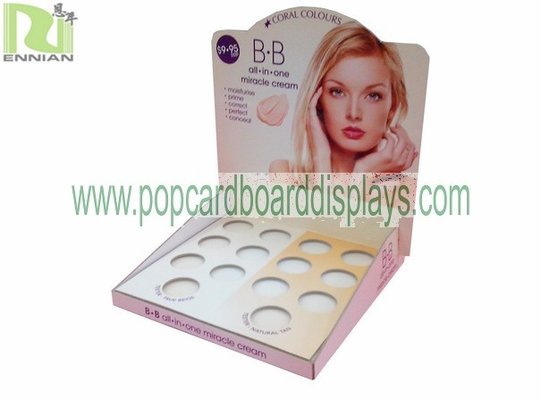 Color Printing Cardboard Counter Display For BB Cream Wiith Customized ENCB083 supplier