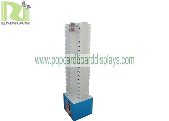 Fashion Free Standing Cardboard Eyeglasses Display Stands Used In Supermarket supplier