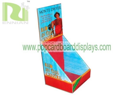 Easily Assemble Cardboard Counter Displays Offset Printing For Magazine supplier
