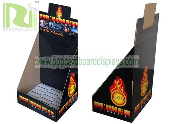 Easily Assemble Cardboard Counter Displays Offset Printing For Magazine supplier