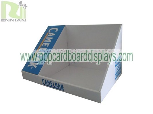 Easily Assemble Cardboard Counter Displays Offset Printing For Magazine supplier