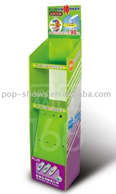 Cardboard Drink Bottle shop display stands , Light Duty Style supplier