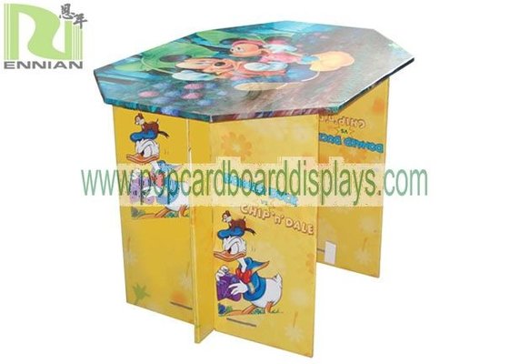 Printing Type Folding Cardboard Furniture Cardboard Corrugated Table supplier