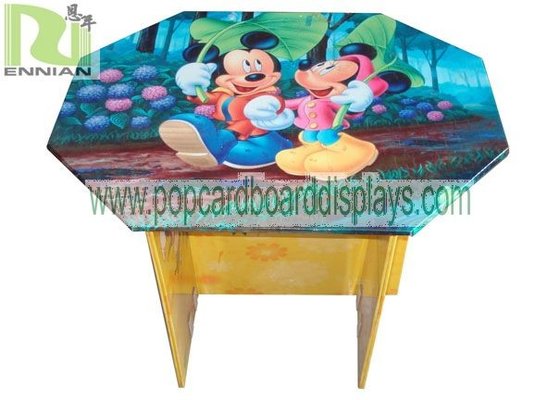 Printing Type Folding Cardboard Furniture Cardboard Corrugated Table supplier