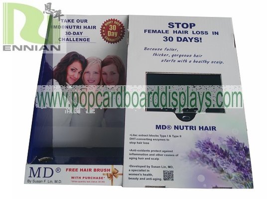 LCD Screen Counter POP Cardboard Displays PVC / PET Material supplier
