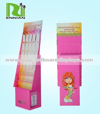 Light Duty Creative Cardboard Hook Display Stand For Lamp , Easy to assemble supplier