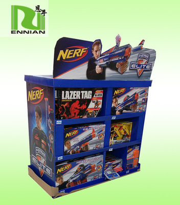 Foldable POP Cardboard Displays Tray For Food Used In Supermarket supplier