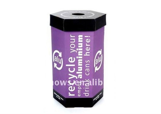 Lovely Eco friendly Cardboard Dump Bin Display For Retail Store supplier