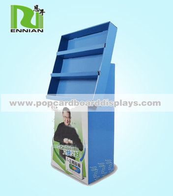 Tray Style assemble Cardboard Pallet Display For Showcase Shoes In Store supplier