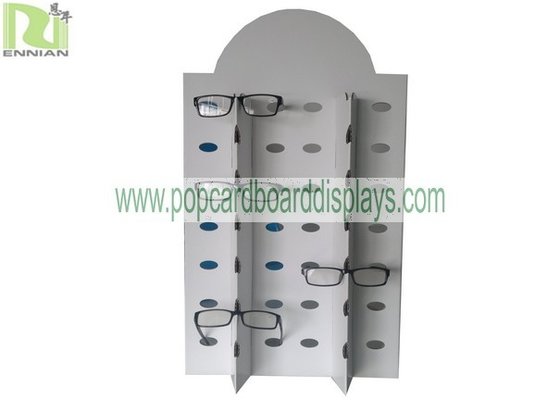 Customized CMYK Printing Eyewear Eyeglasses Display Stands Floor Standing supplier