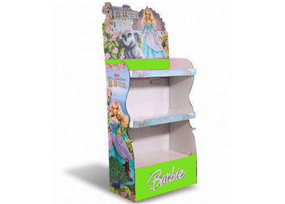 Convenient Paper Material Cardboard Pallet Display , Liquor Bottle folding display stands supplier