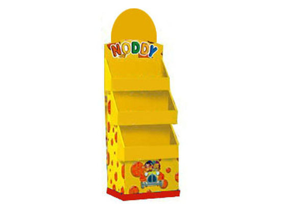 Foldable Point Of Sale Cardboard Pallet Display , Food cardboard pallet trays supplier
