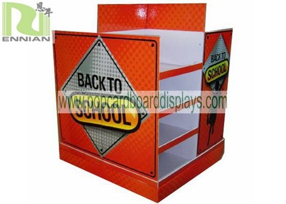 Advertising POP Pos Cardboard Pallet Display Shelf  For Shoes , Custom Printing supplier