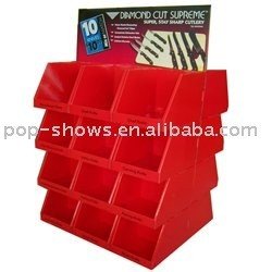 Advertising POP Pos Cardboard Pallet Display Shelf  For Shoes , Custom Printing supplier