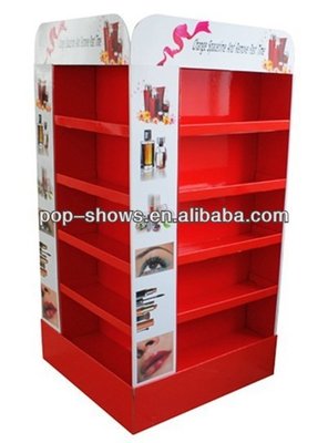 Advertising POP Pos Cardboard Pallet Display Shelf  For Shoes , Custom Printing supplier