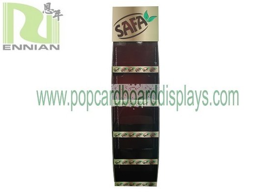 Power Wings POP Cardboard Displays , custom product display stands With Removable Header supplier