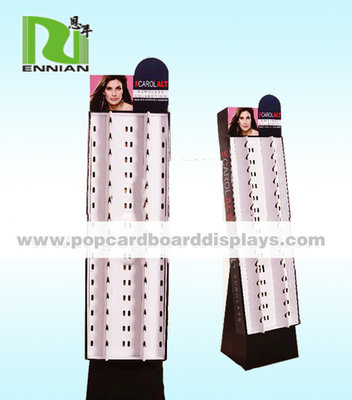 Spectacles Remevable Foldable POP Cardboard Displays screen printing supplier
